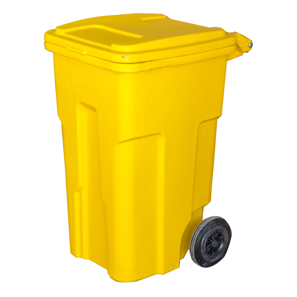 90litre Garbage Bin With Wheels & Handle - TopTank