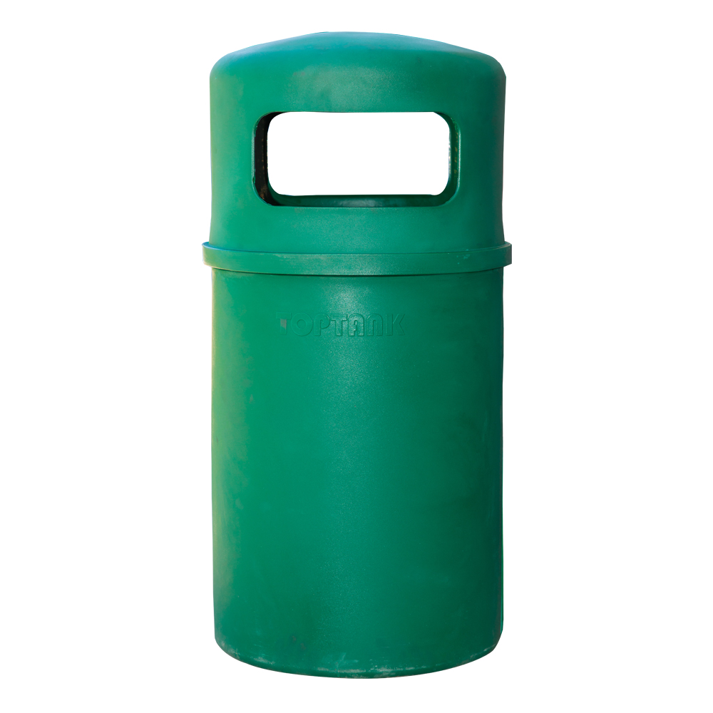 90litre Round Dustbin - TopTank