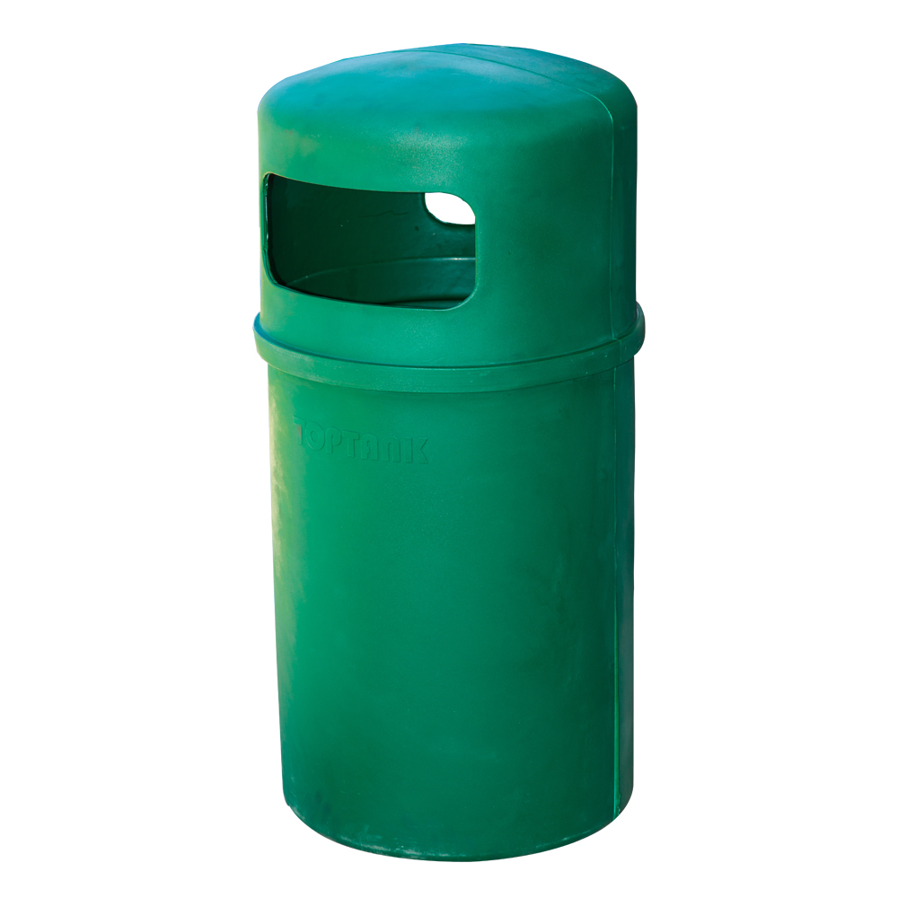 90litre Round Dustbin - TopTank