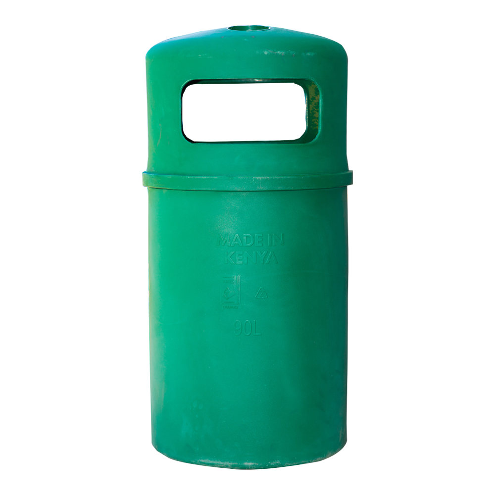 90litre Round Dustbin - TopTank